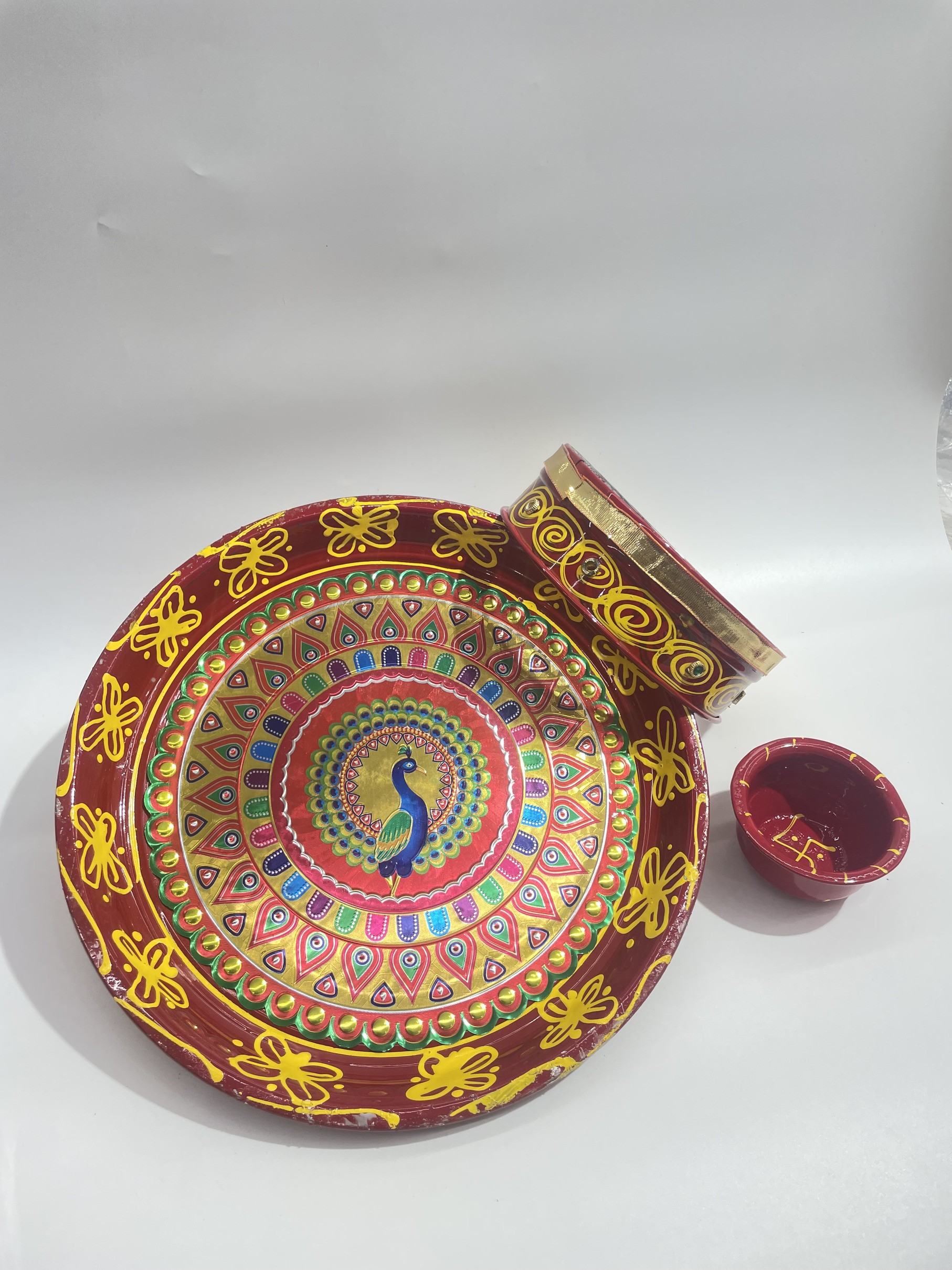 Buy Karvachauth Pooja Thali Set in Begum Bazaar Chatri, Chudi Bazaar ...