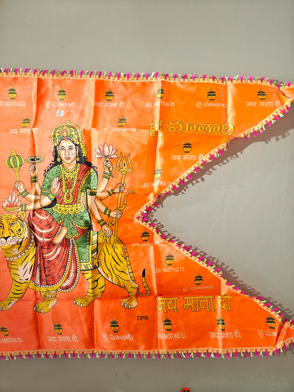 Top Mata Ji Orange Colour Jhanda 30x in Begum Bazaar Chatri, Chudi ...