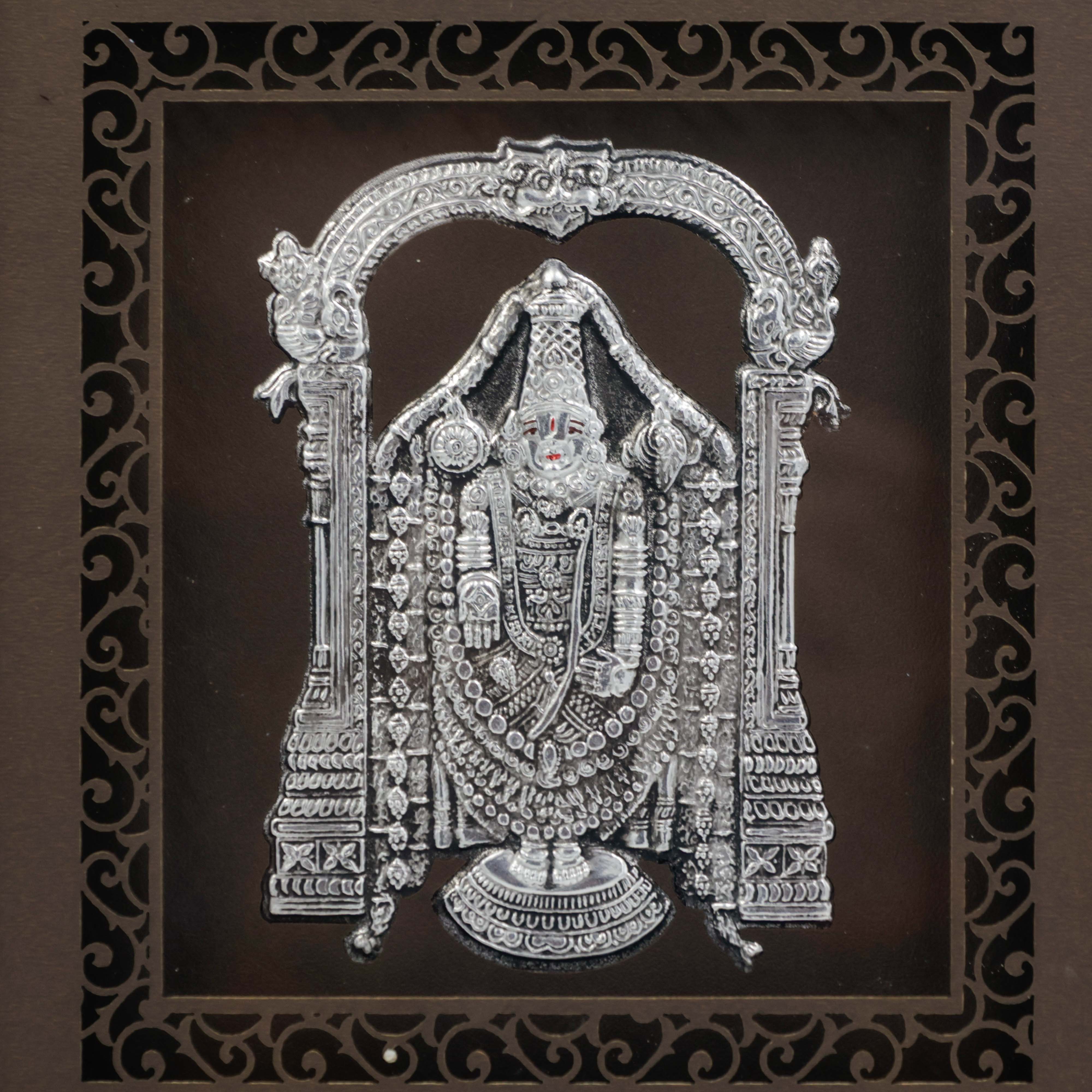 Buy Silver Balaji Photo Frame in Secunderabad, Hyderabad