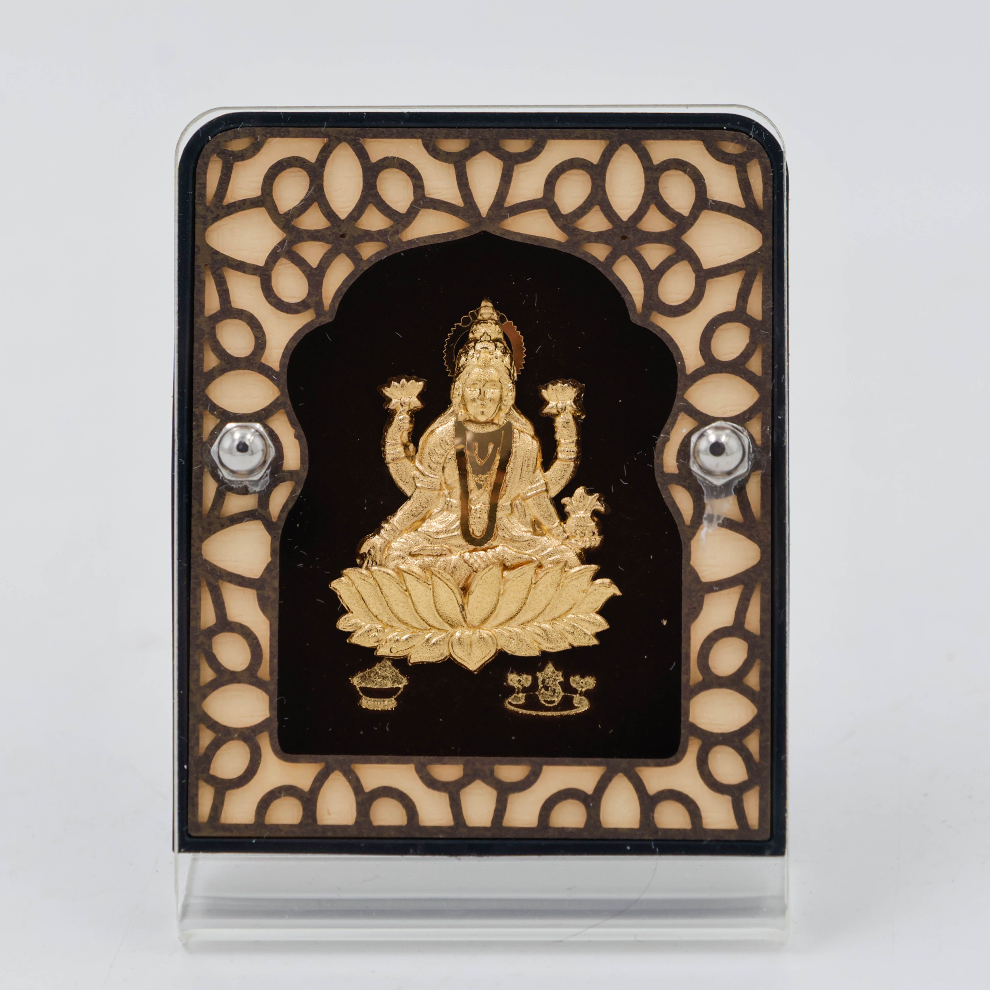 Buy Gold Plated Goddess Lakshmi Wall Frame in Secunderabad, Hyderabad