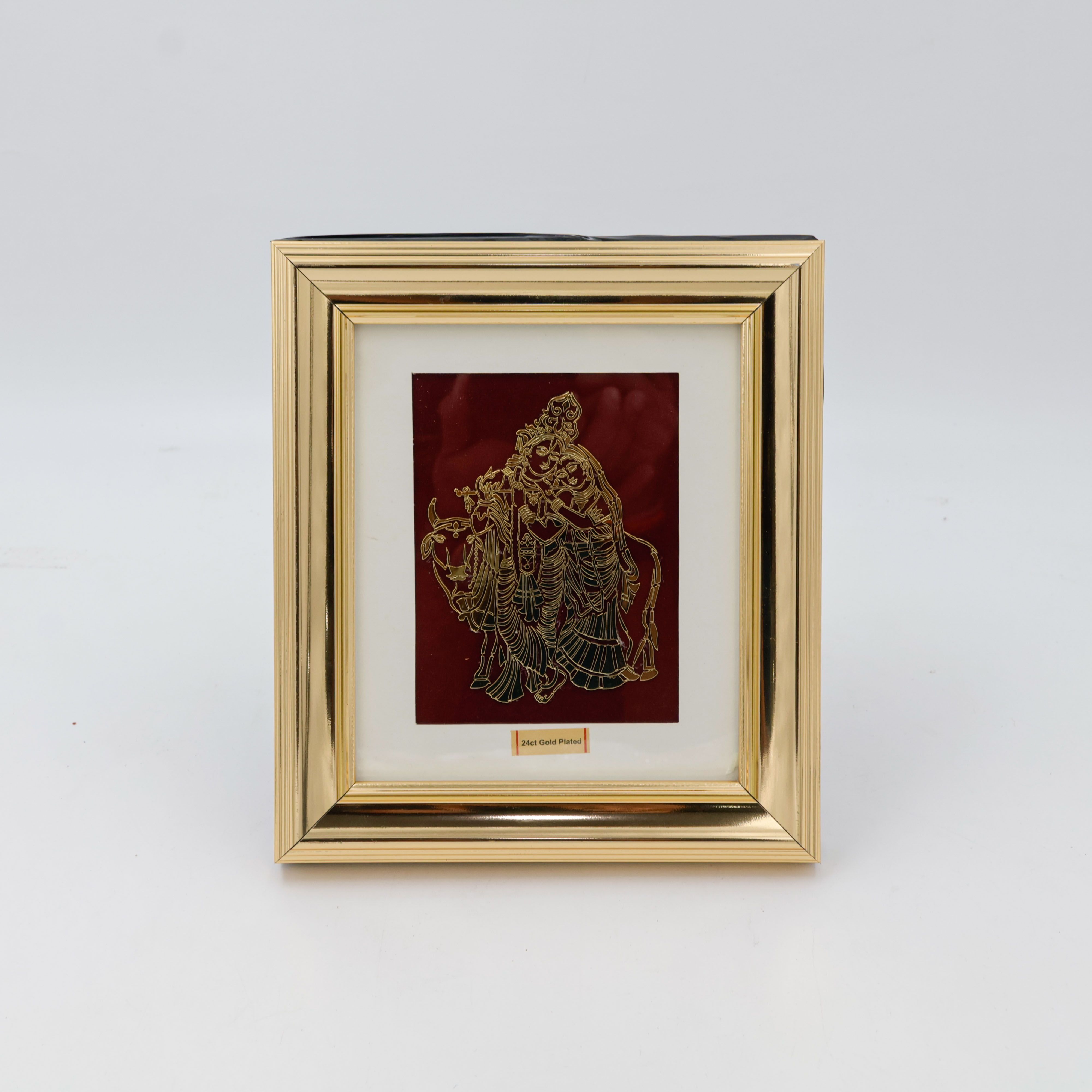 Buy Gold Plated Hanuman Ji With Gada Frame in Secunderabad, Hyderabad