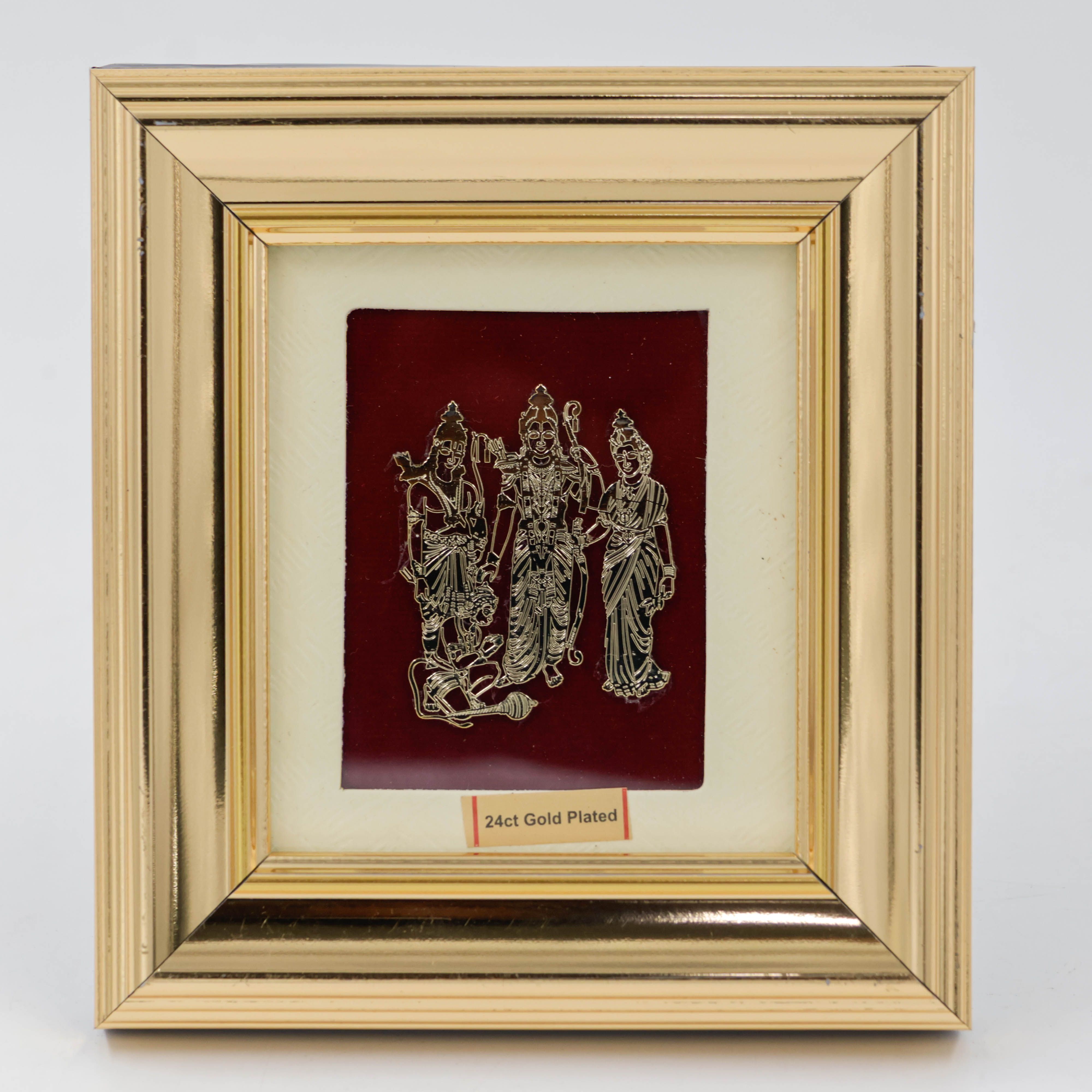 Buy Gold Plated Goddess Lakshmi Group Frame in Secunderabad, Hyderabad