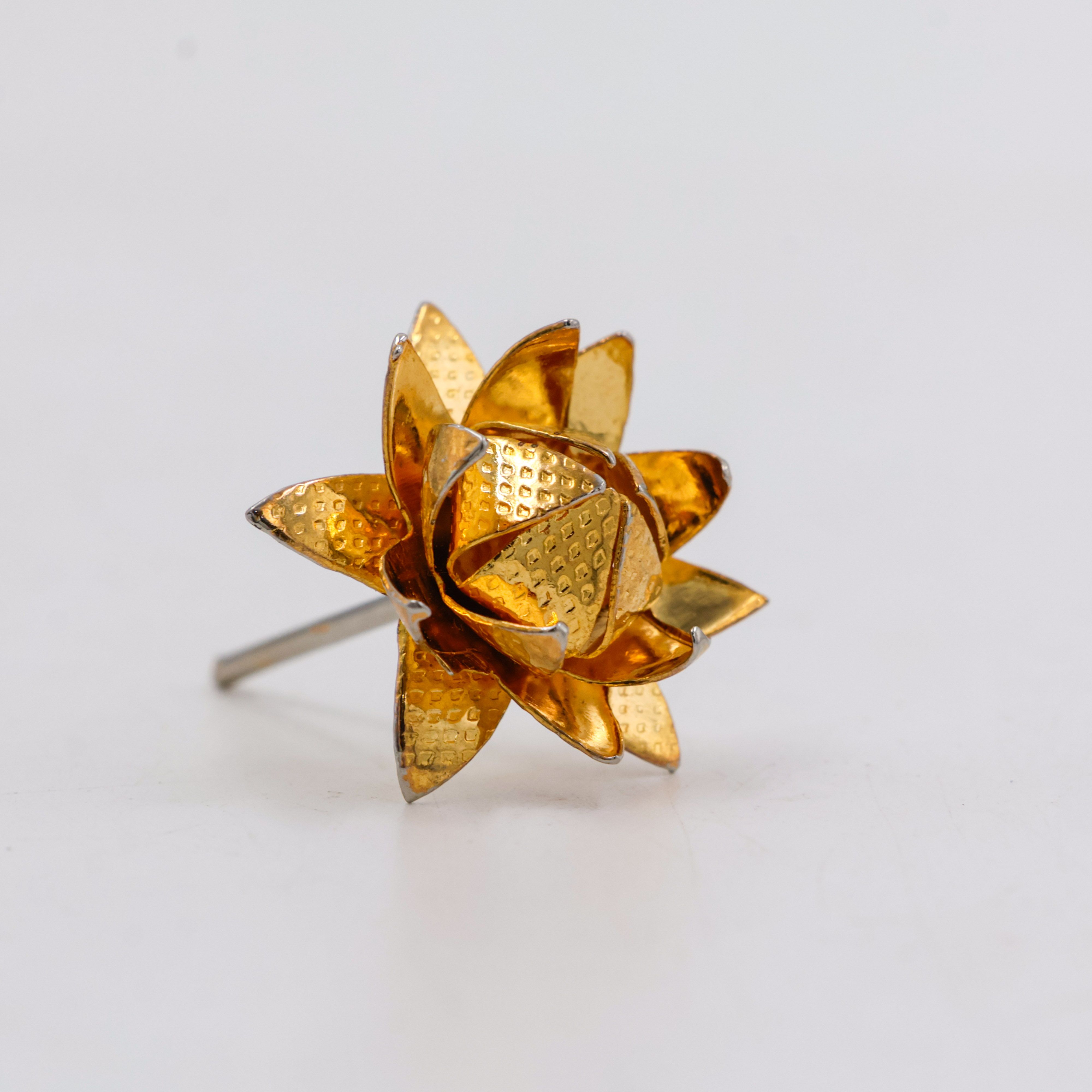 Buy Golden Pure Silver Lotus Flower in Secunderabad, Hyderabad