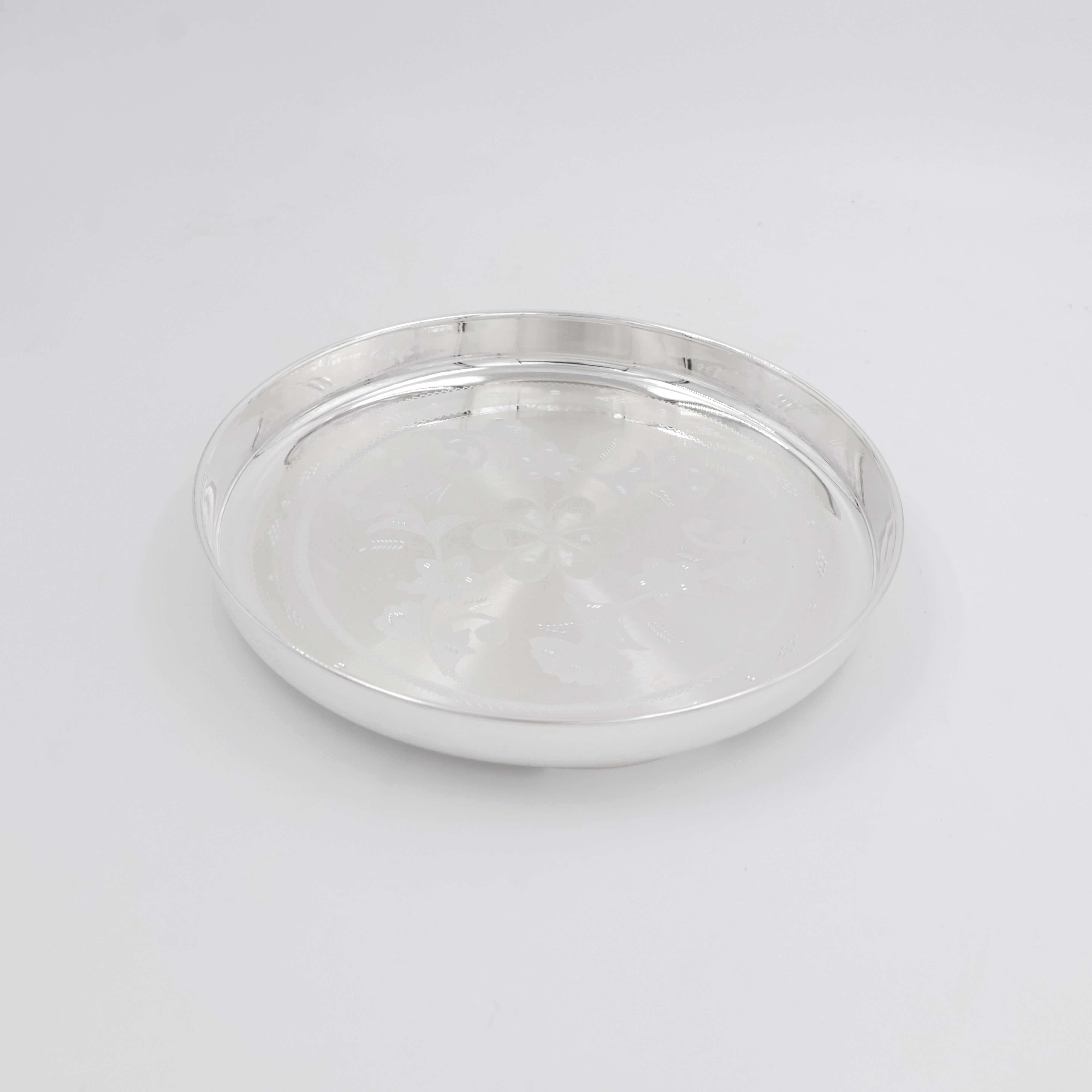 Buy Pure Silver Designer Plate in Secunderabad, Hyderabad