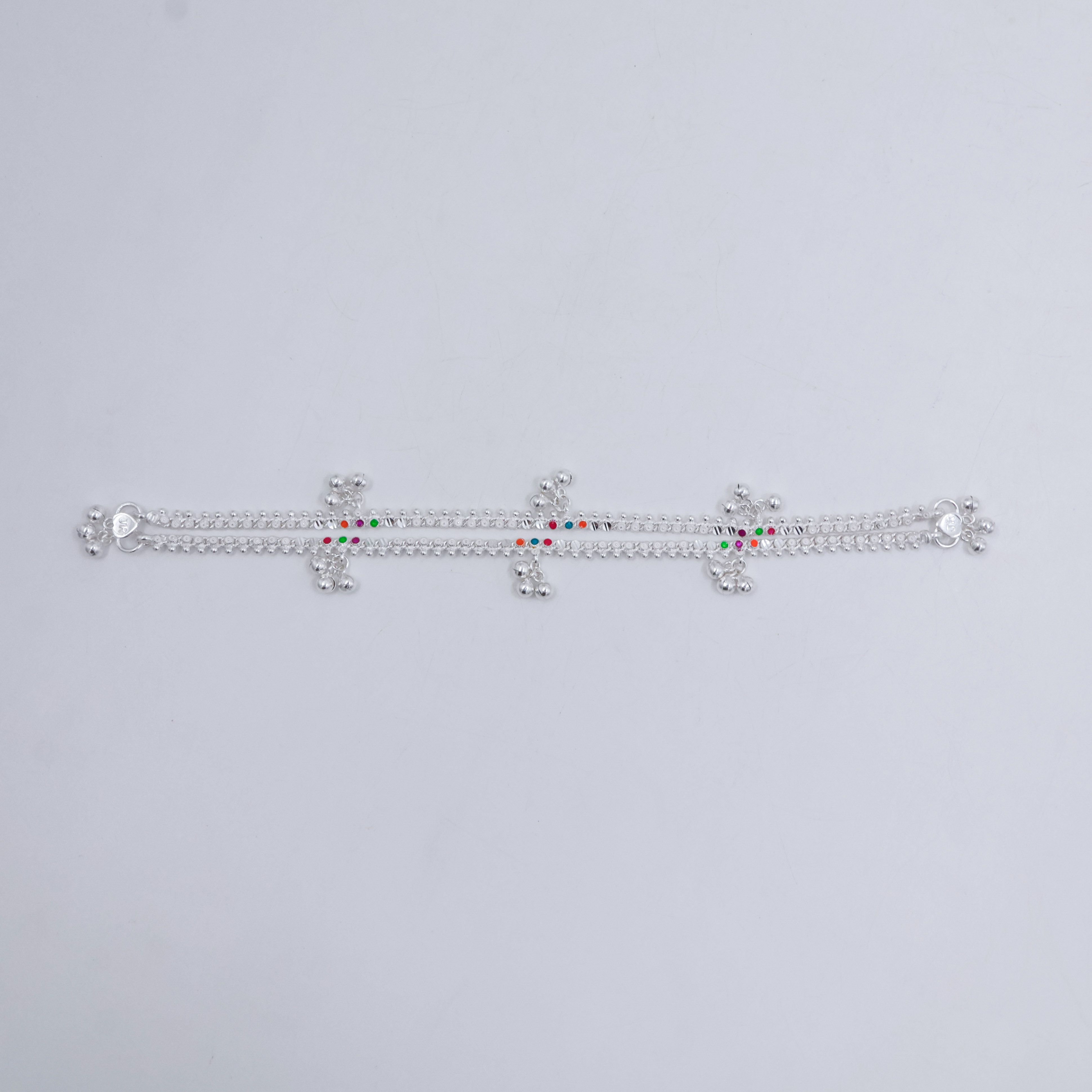 Order Silver Fancy Chain Style Pajeb online in Hyderabad