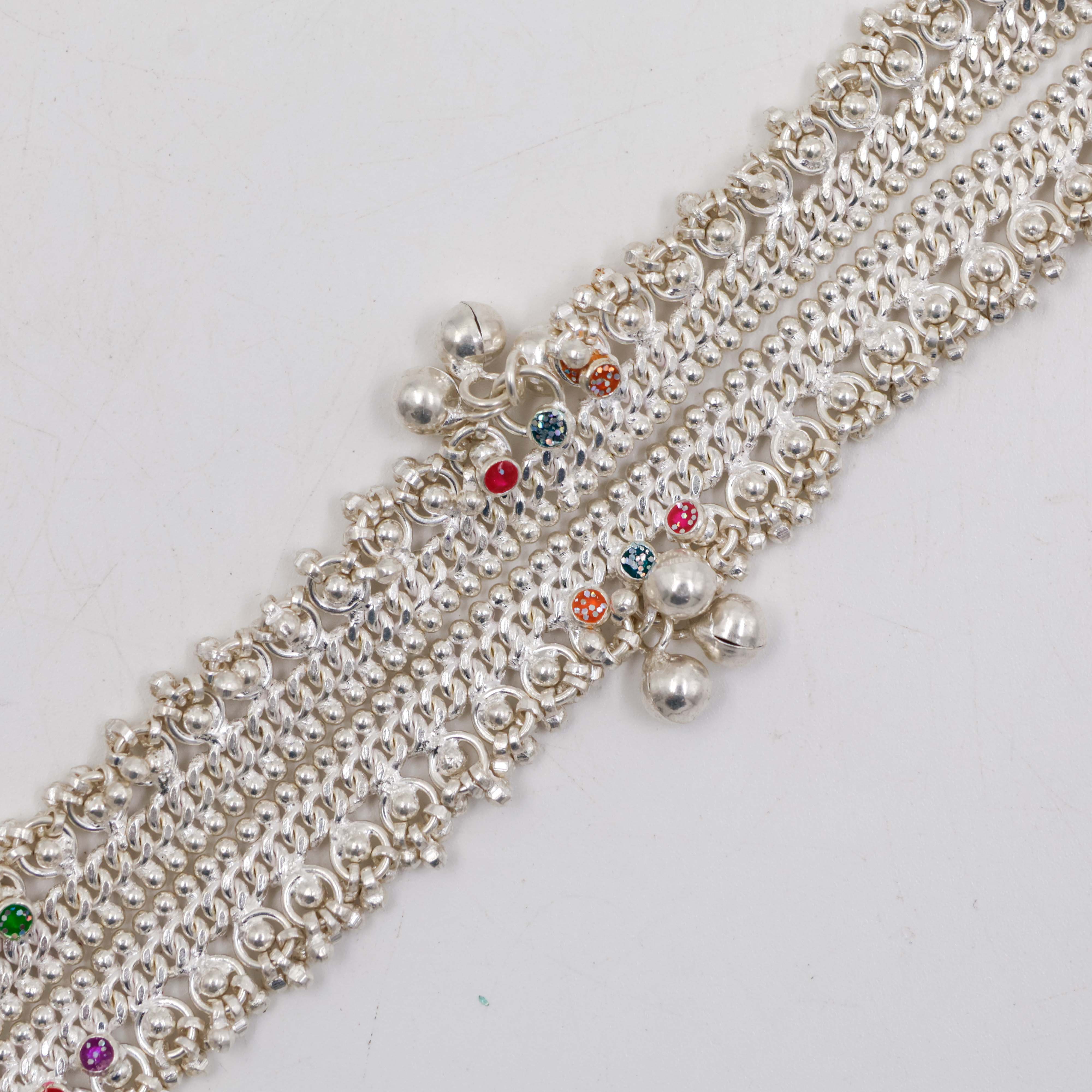 Order Handmade Silver Ghungroo Anklet online in Hyderabad
