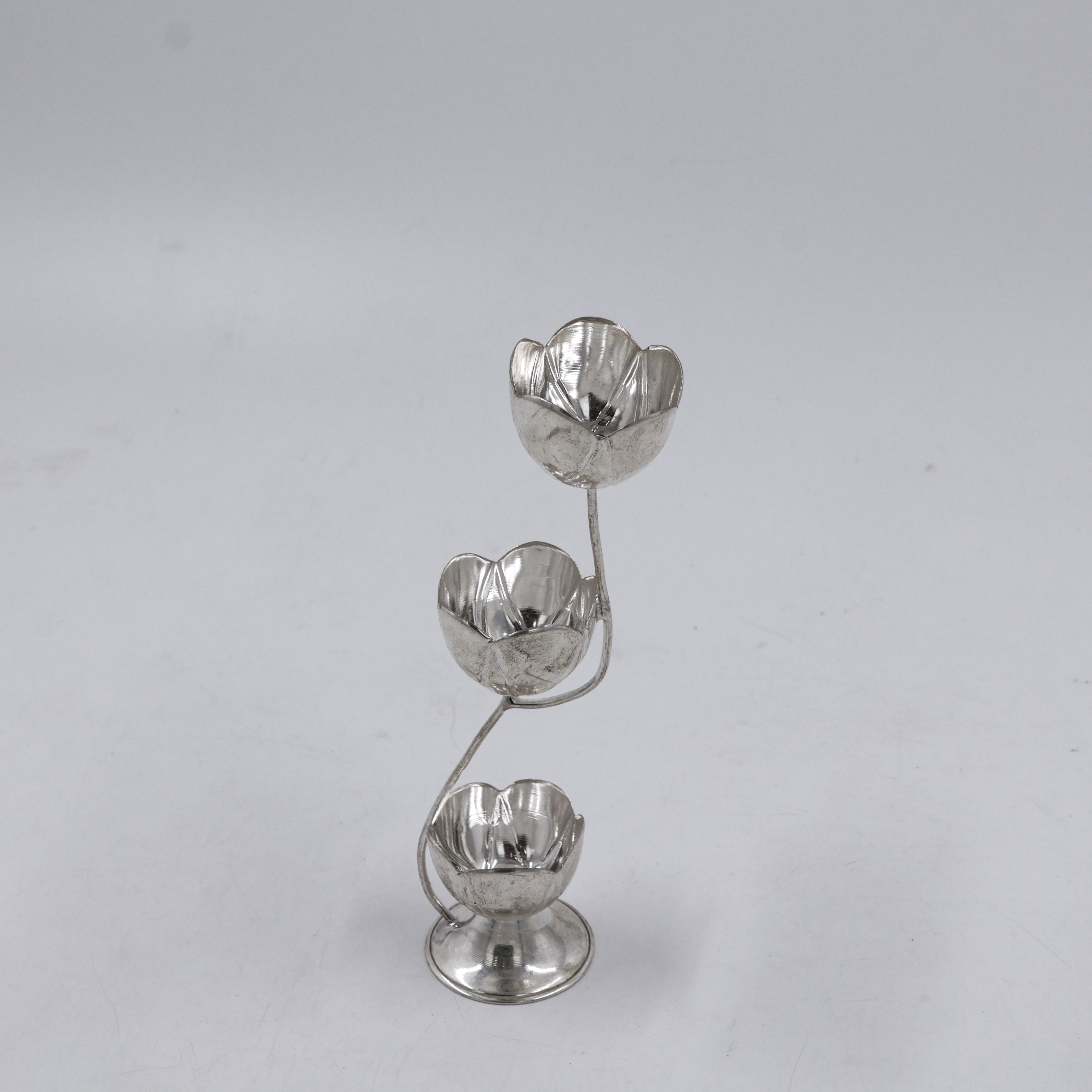 Buy Big Size Silver Lily Stand in Secunderabad, Hyderabad