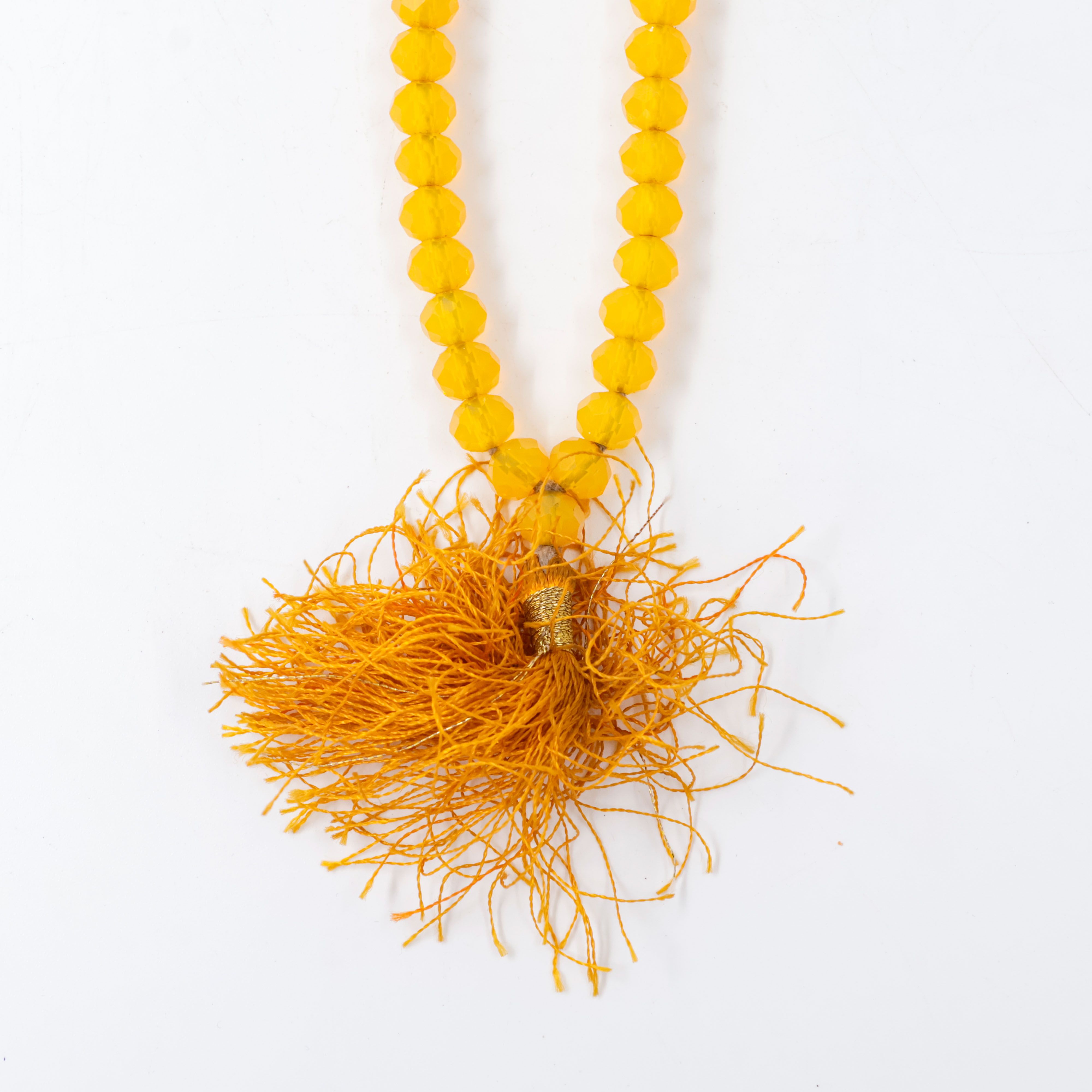 Buy Yellow Beads Mala in Secunderabad, Hyderabad