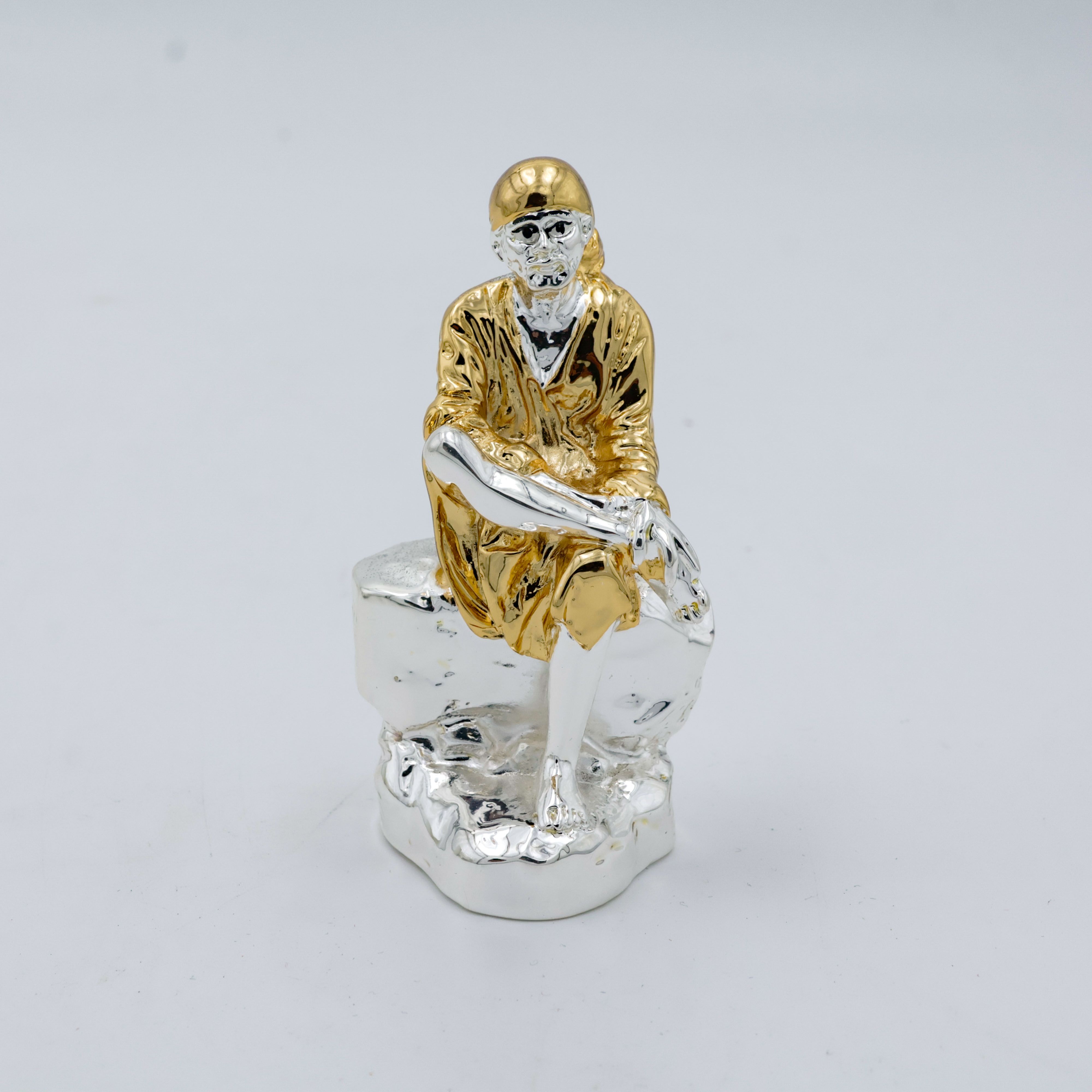 Buy Sai Baba Silver Coated For Gifting in Secunderabad, Hyderabad