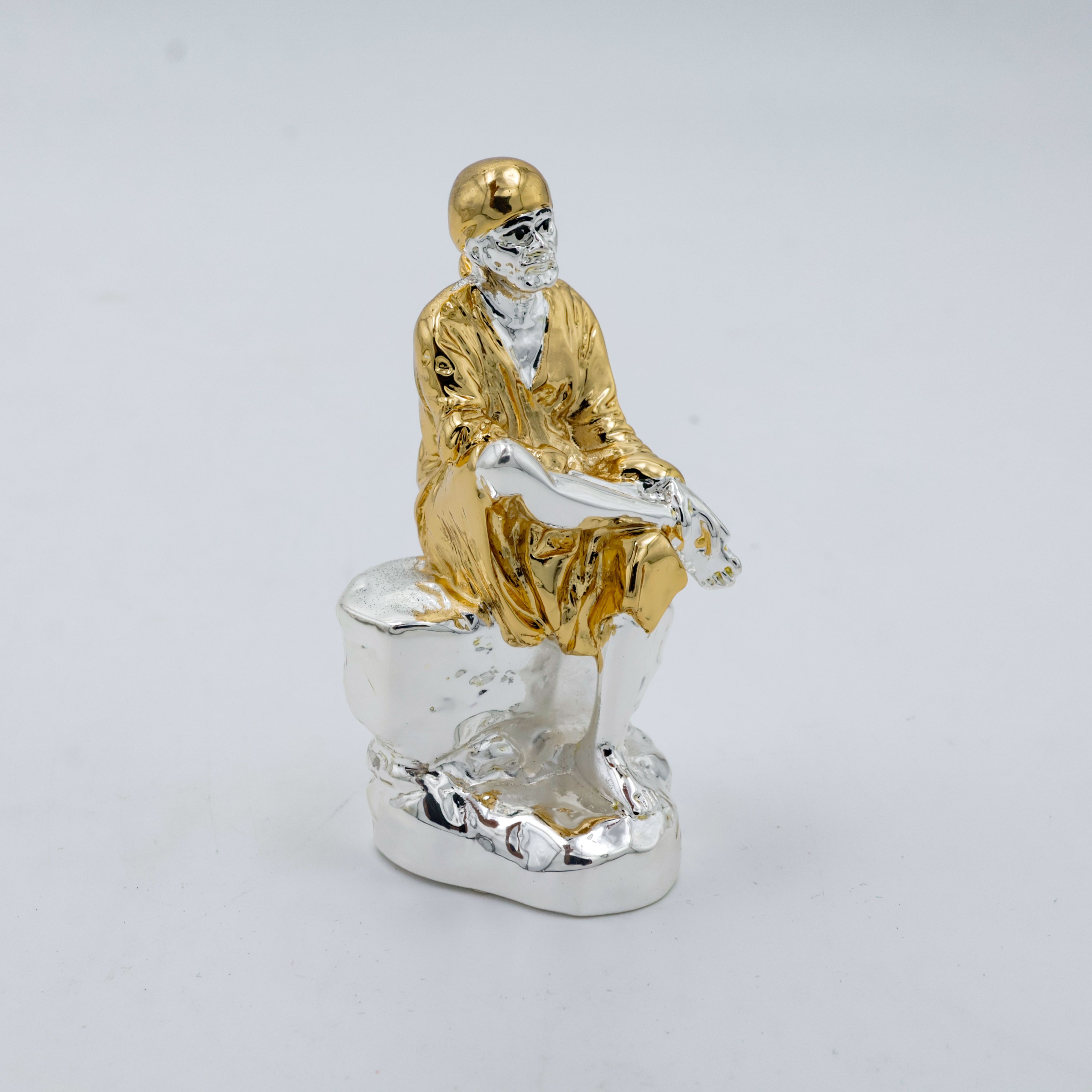 Buy Sai Baba Silver Coated For Gifting in Secunderabad, Hyderabad