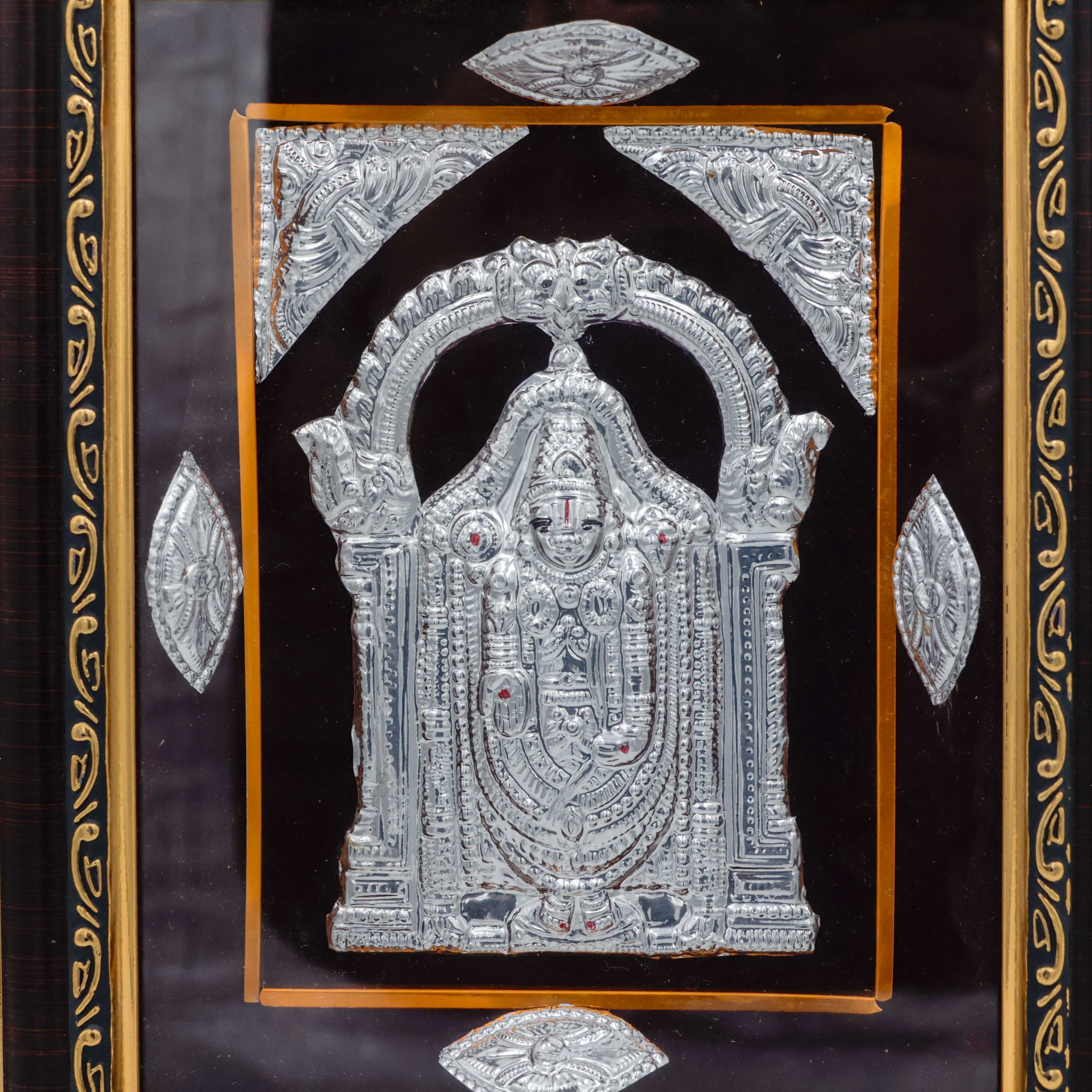 Buy Tirupati Balaji Pure Silver Frames in Secunderabad, Hyderabad