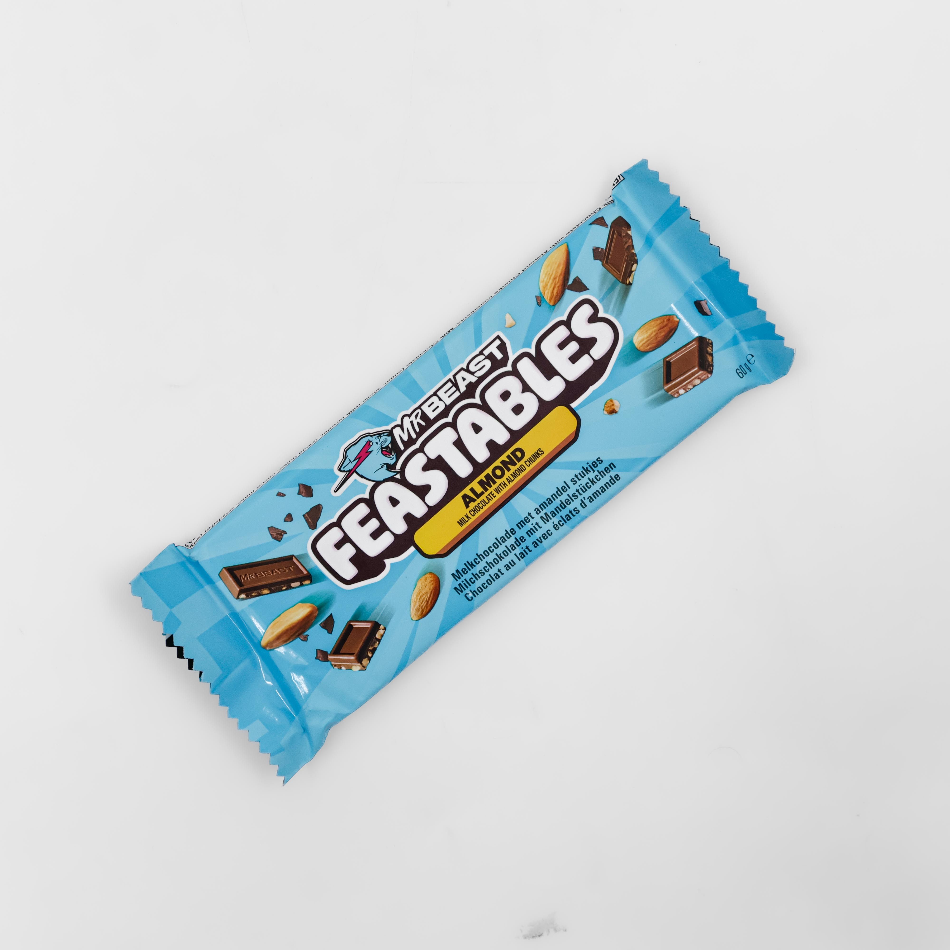 Mr.beast Feastables Almond Bar 60g near me in Hyderabad