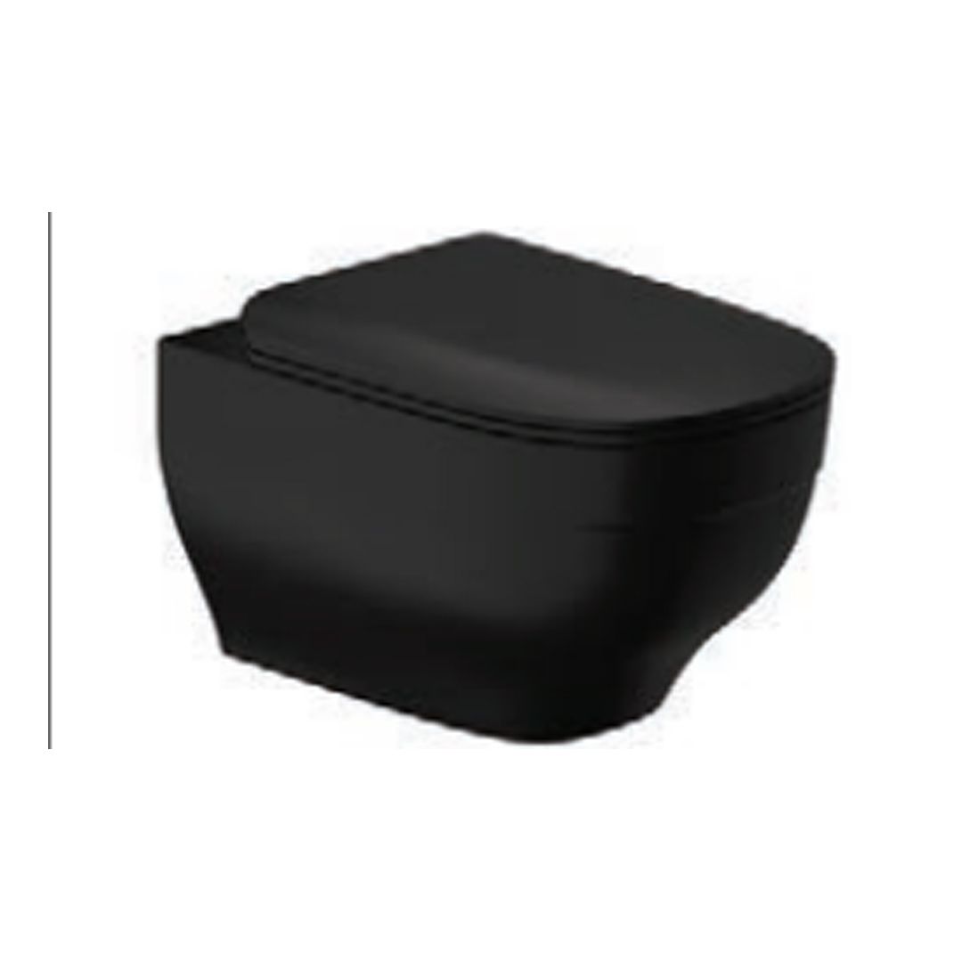 Buy Kohler Trace Rimless Wall Hung Toilet Black in Koti, Hyderabad
